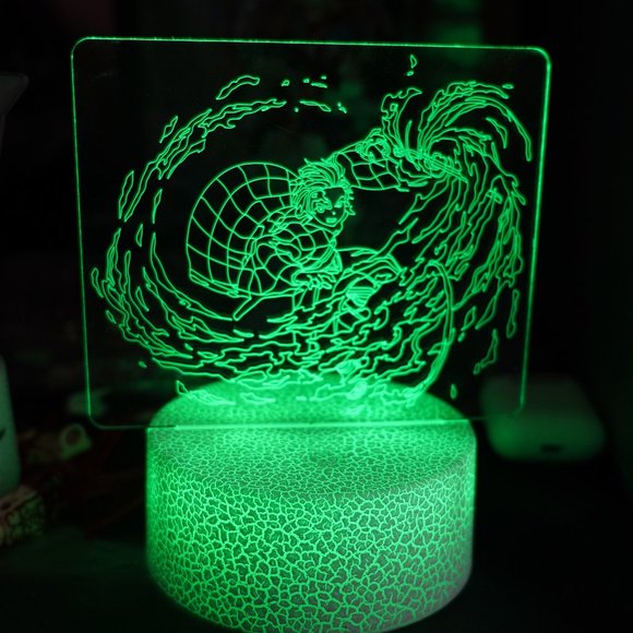 Toys | Demon Slayer Tanjiro Led Light Stand 3d Night Light | Poshmark